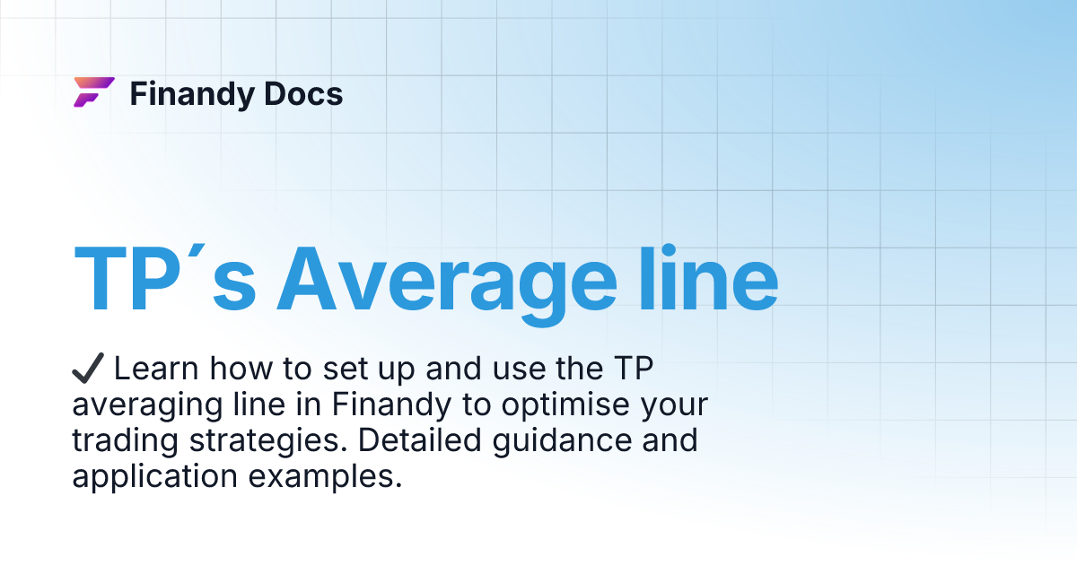 TP´s Average line | Finandy Docs